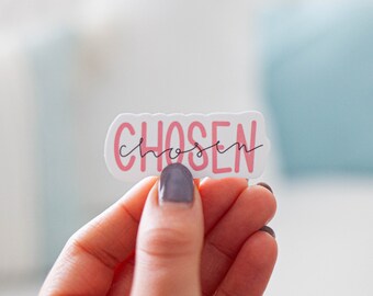 Chosen Sticker - Etsy