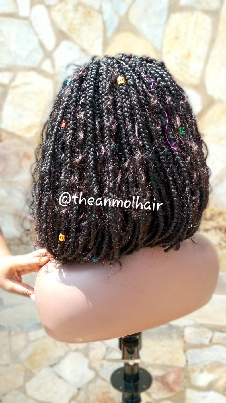 Bohemian Bob Box Goddess Braided Wig Boho Goddess Wig 10 12 Etsy