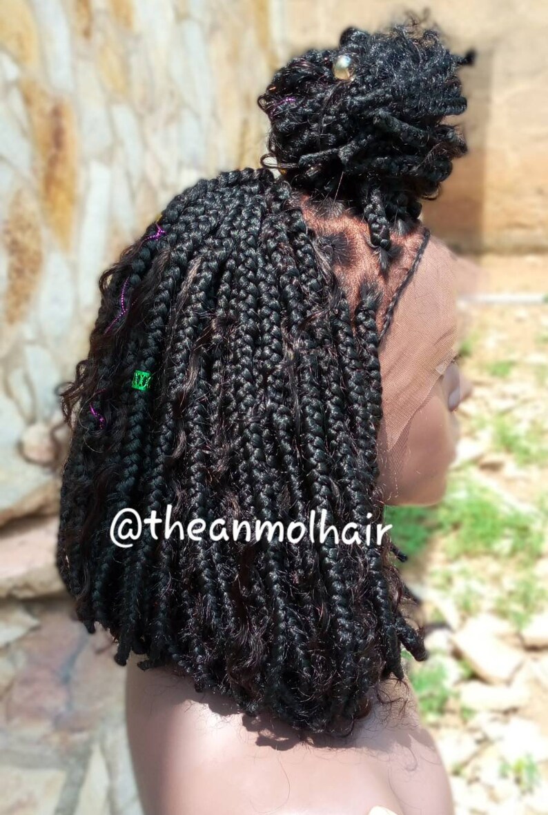 Bohemian Bob Box Goddess Braided Wig Boho Goddess Wig 10 12 Etsy