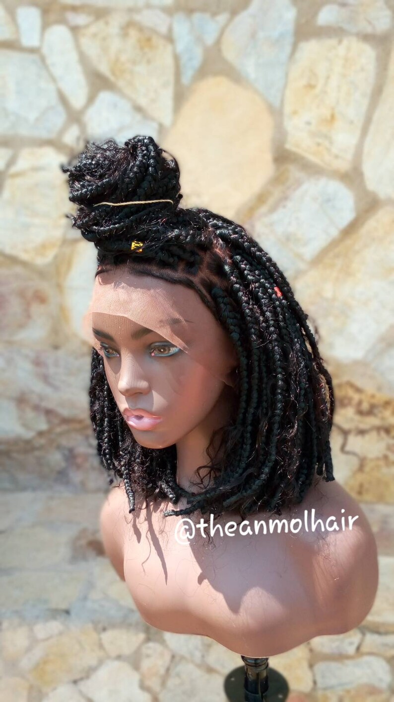 Bohemian Bob Box Goddess Braided Wig Boho Goddess Wig 10 12 Etsy