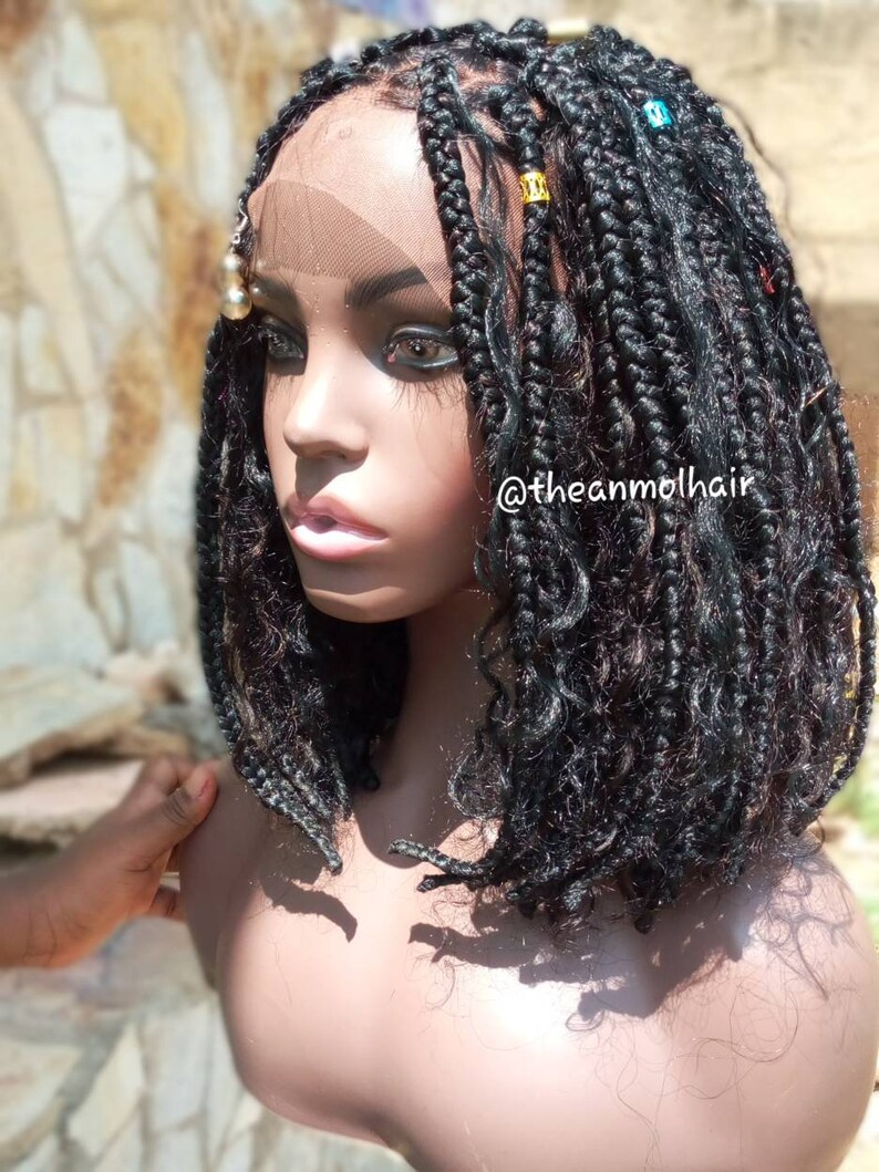 Bohemian Bob Box Goddess Braided Wig Boho Goddess Wig 10 12 Etsy
