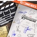 The Avengers Marvel MCU Movie Film Script Sign Autograph | Etsy