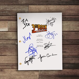 3rd Rock From the Sun TV Signed Script Autograph Screenplay - John ...