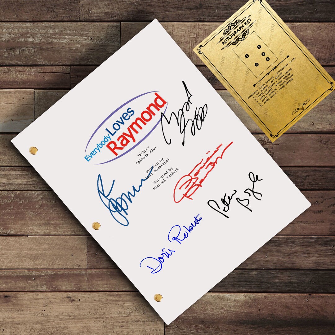 Everybody Loves Raymond TV Signed Script Autograph Screenplay - Etsy UK