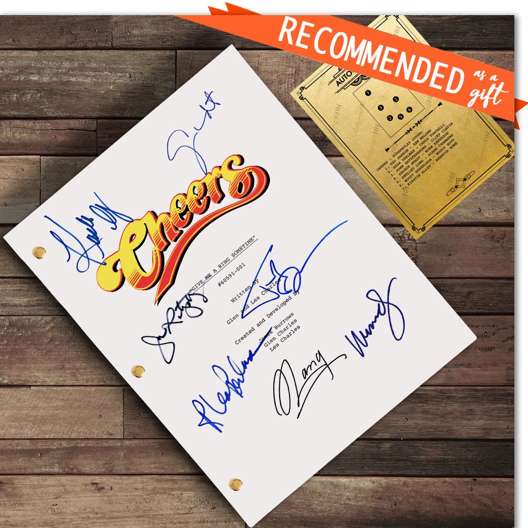 Cheers 1980s TV Signed Script Autograph Screenplay Ted - Etsy