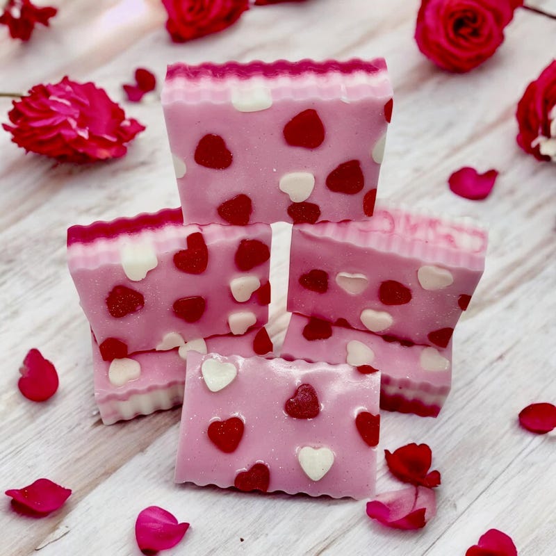 Valentines Day Soap - Etsy