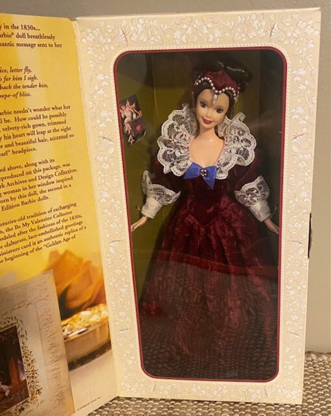 Sentimental Valentine Barbie/hallmark Special Edition - Etsy