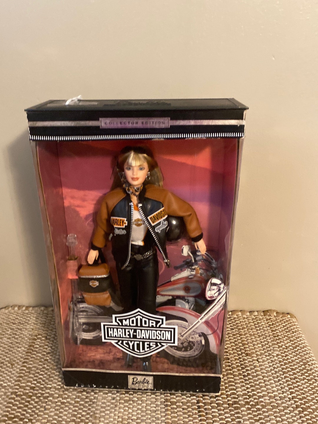 1999 Harley-davidson Barbie Motorcycle Doll - Etsy