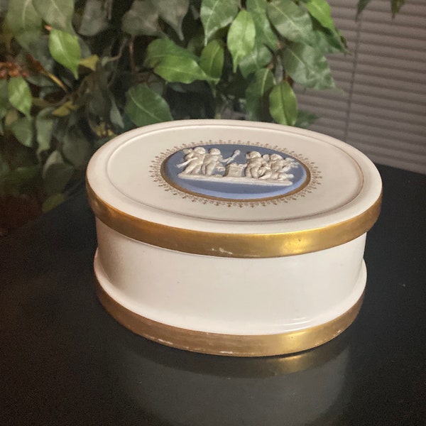Wedgewood Trinket Box - Etsy