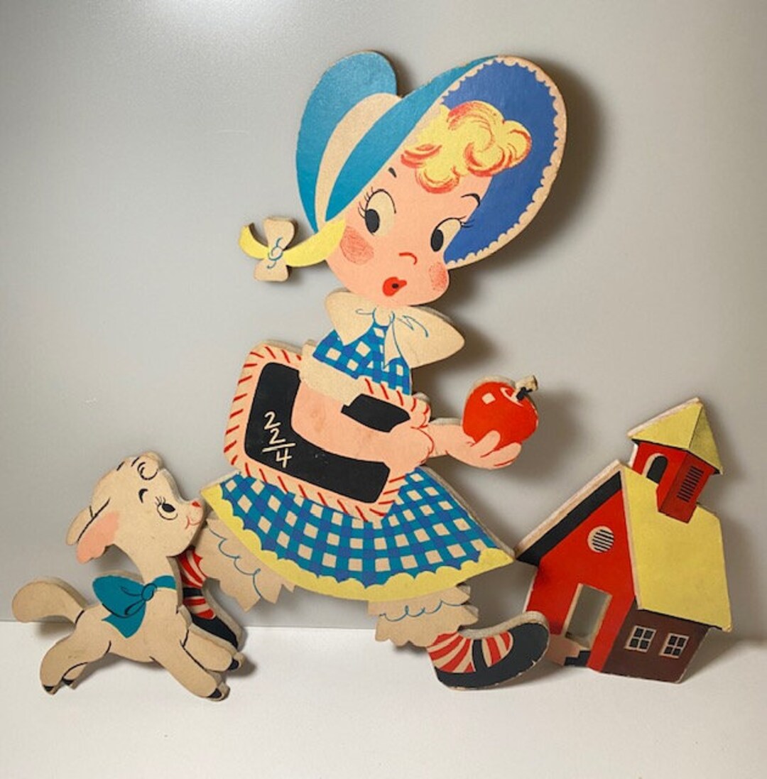 Mutter Gans Wand Dekor/Mary Had A Little Lamb/Kinderzimmer oder ...