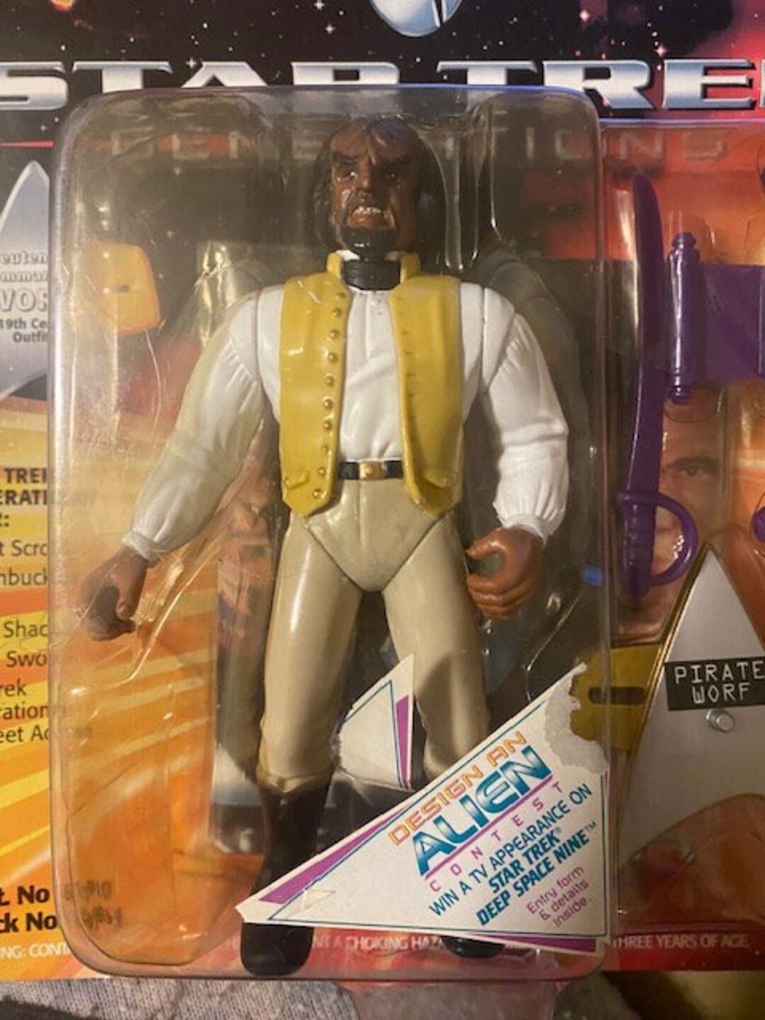 Star Trek Lieutenant Commander Worf With Generations Gear - Etsy