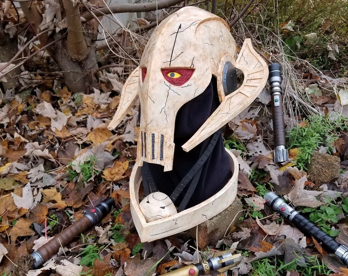 General Grievous Mask Template for EVA Foam - Etsy