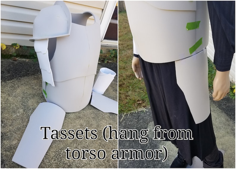 Basic Medieval Armor Pattern for Foam | Etsy
