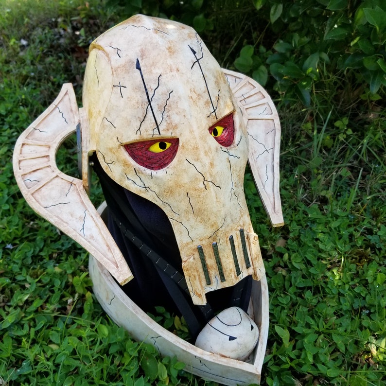 General Grievous Mask Template for EVA Foam - Etsy