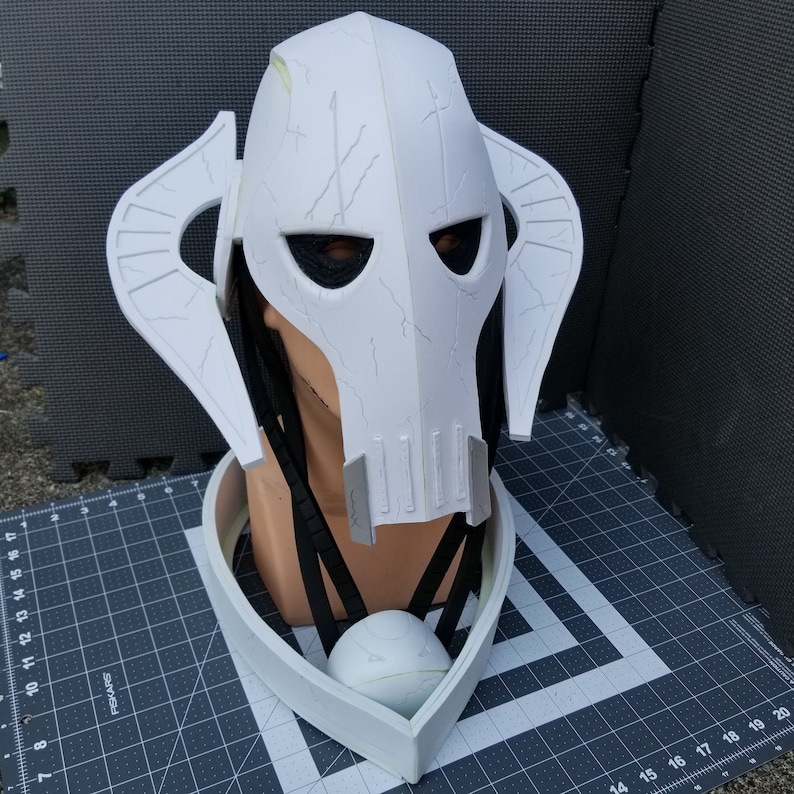 General Grievous Mask Template for EVA Foam - Etsy