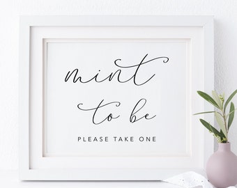Mint to Be Sign - Etsy