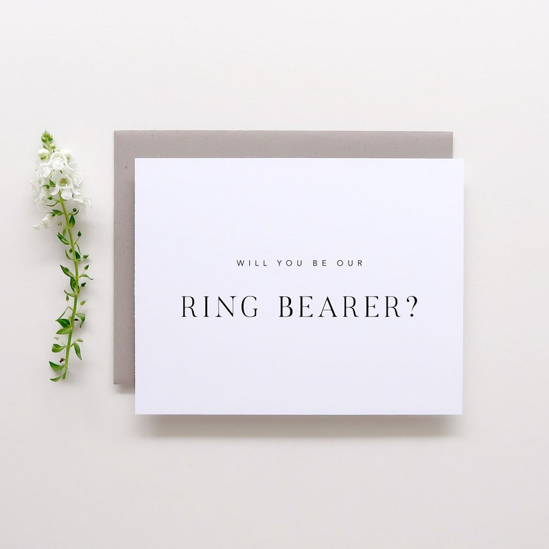 Ring Bearer Proposal - Etsy