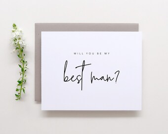 Best Man Proposal Card Best Man Scratch off Card Funny - Etsy