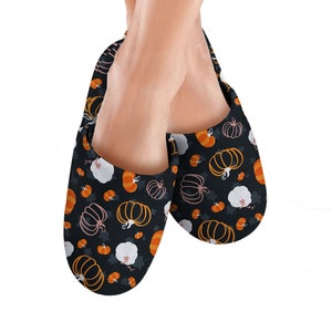 Pumpkin Slippers - Etsy