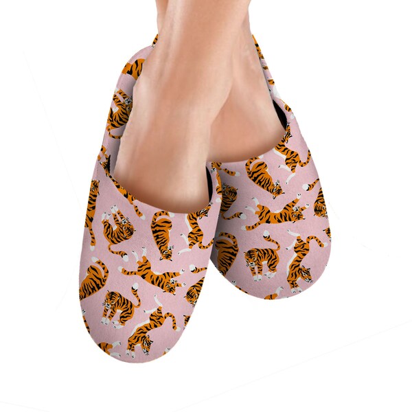 Kids Tiger Slippers - Etsy