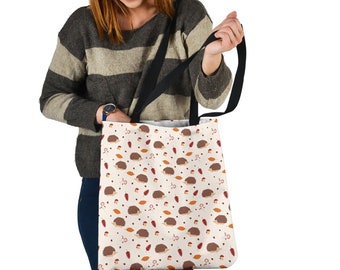Hedgehog Tote Bag - Etsy