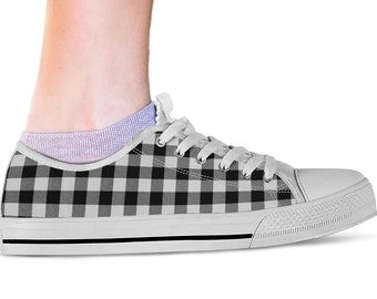 Men Checker Shoes - Etsy