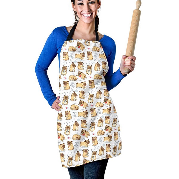 Dog Print Apron - Etsy