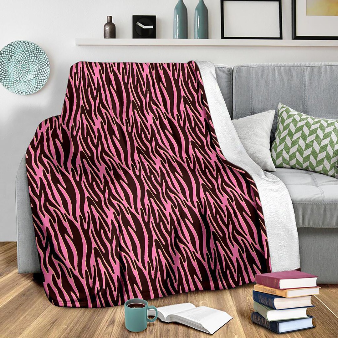 Cute Zebra Blanket Zebra Pattern Throw Blanket Zebra Print - Etsy