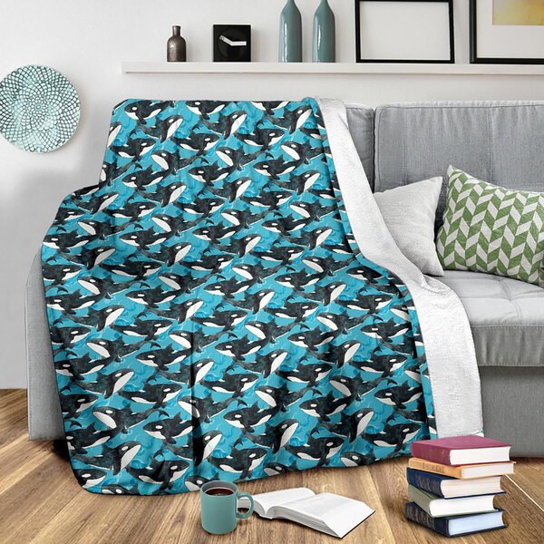 Orca Blanket - Etsy