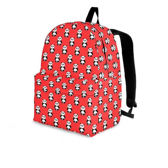 Panda Backpack For Kids and Adults Panda Pattern Bag Panda | Etsy