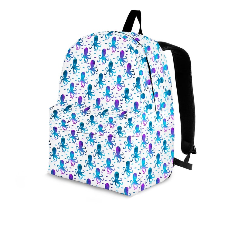 Octopus Backpack for Kids and Adults Octopus Pattern Bag - Etsy