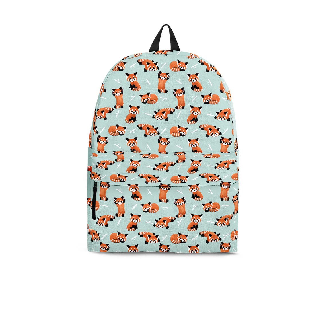 Red Panda Backpack for Kids and Adults Red Panda Pattern Bag | Etsy