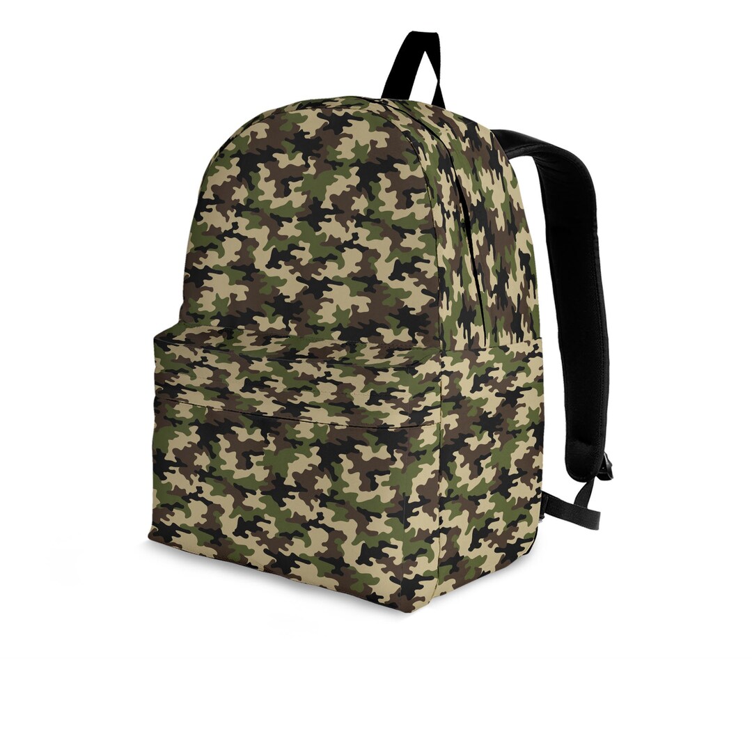 Camouflage Backpack for Kids and Adults Camouflage Pattern - Etsy