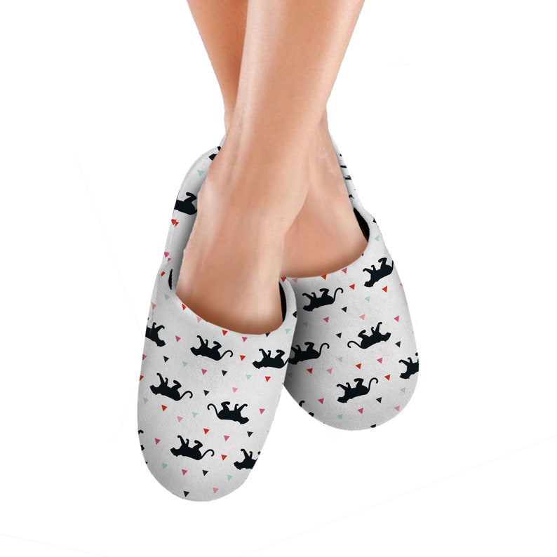 Panther Slippers Panther Pattern Slippers Cute Animal - Etsy