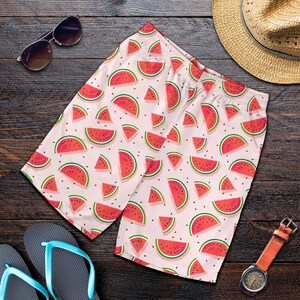 Watermelon Shorts Watermelon Pattern Swim Shorts for Women / - Etsy