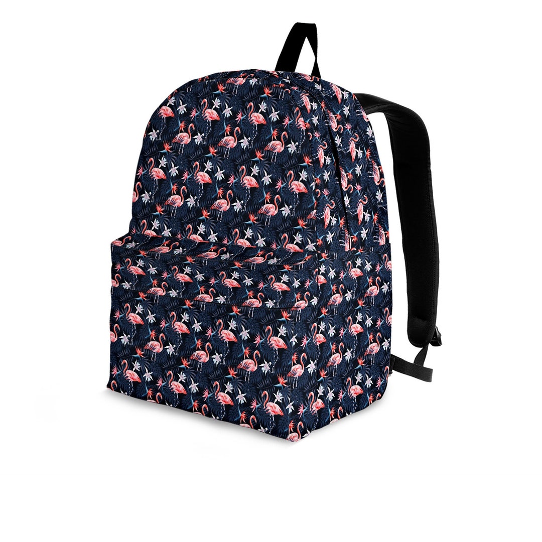 Flamingo Backpack for Kids and Adults Flamingo Pattern Bag - Etsy