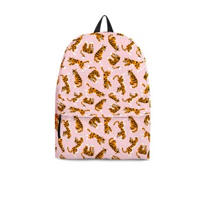 Tiger Backpack for Kids and Adults Tiger Pattern Bag Tiger Printed ...