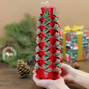 Christmas Morning Candles - Handmade Winter Candle - Festive Holiday ...