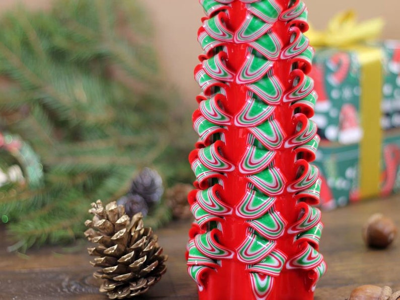 Christmas Morning Candles - Handmade Winter Candle - Festive Holiday ...