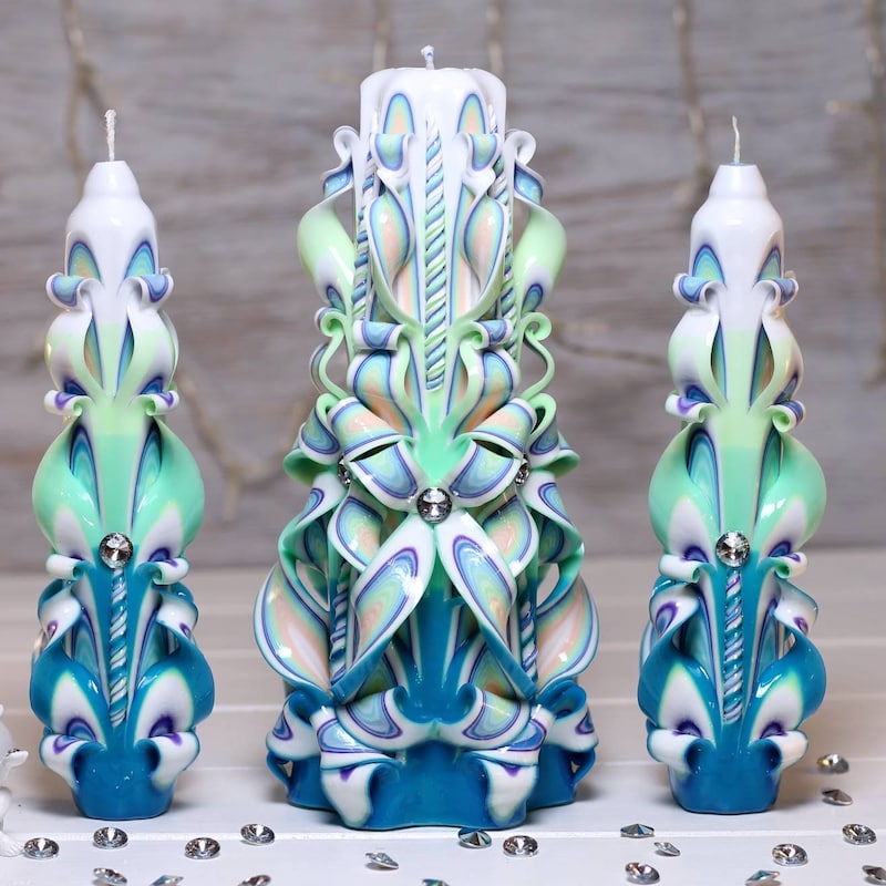 Wedding Unity Candles - Etsy