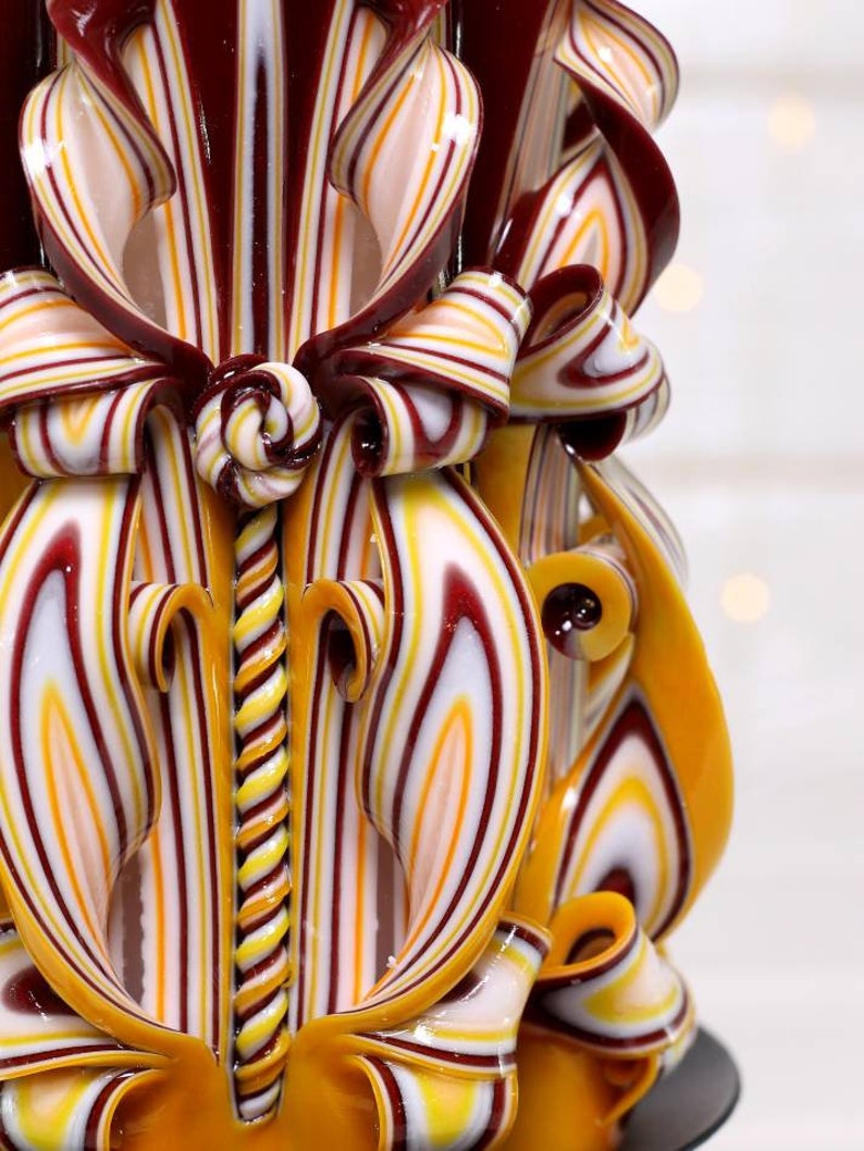 Unique wizard gift Carved Candles back to school gift | Etsy