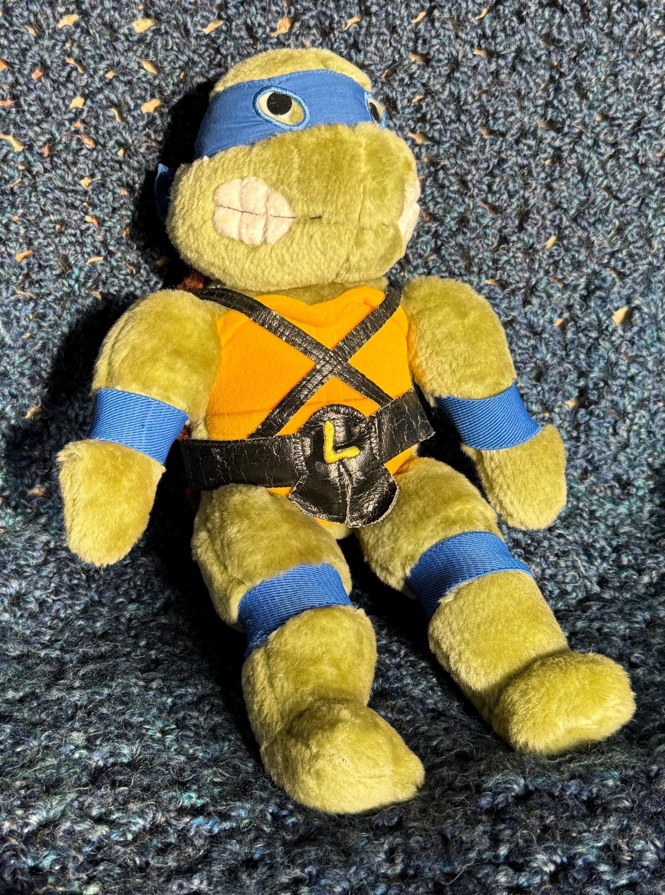 TMNT, Leonardo Stuffed Animal, 1989 - Etsy