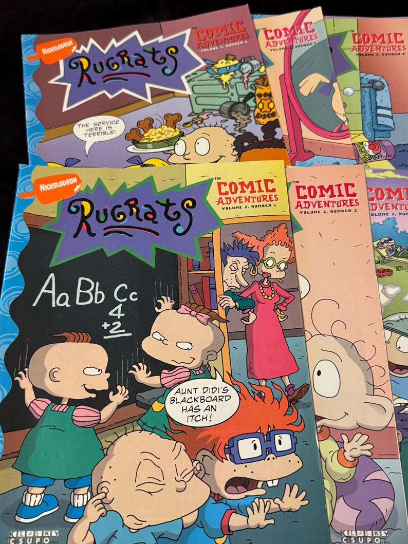 Nickelodeon Rugrats, Comic Adventures, Volume 2, Numbers 1-10 September ...