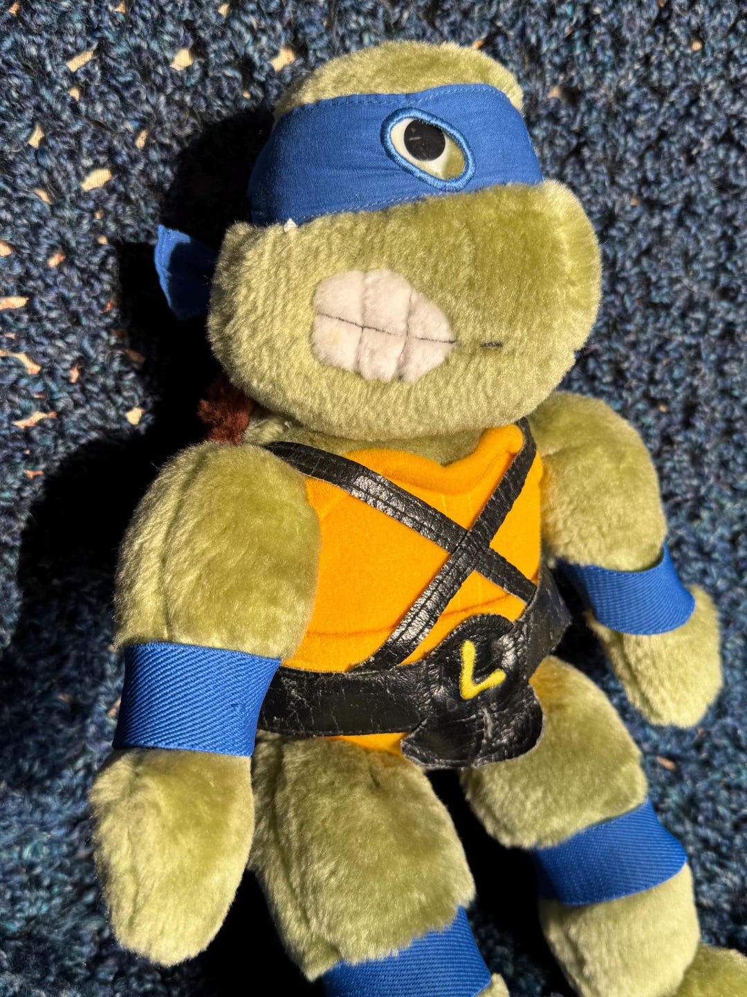 TMNT, Leonardo Stuffed Animal, 1989 - Etsy