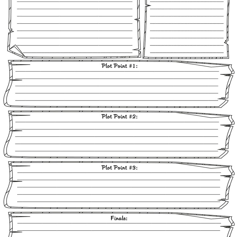 Printable Dnd Session/campaign Planner for Game Masters and Other Rpgs ...