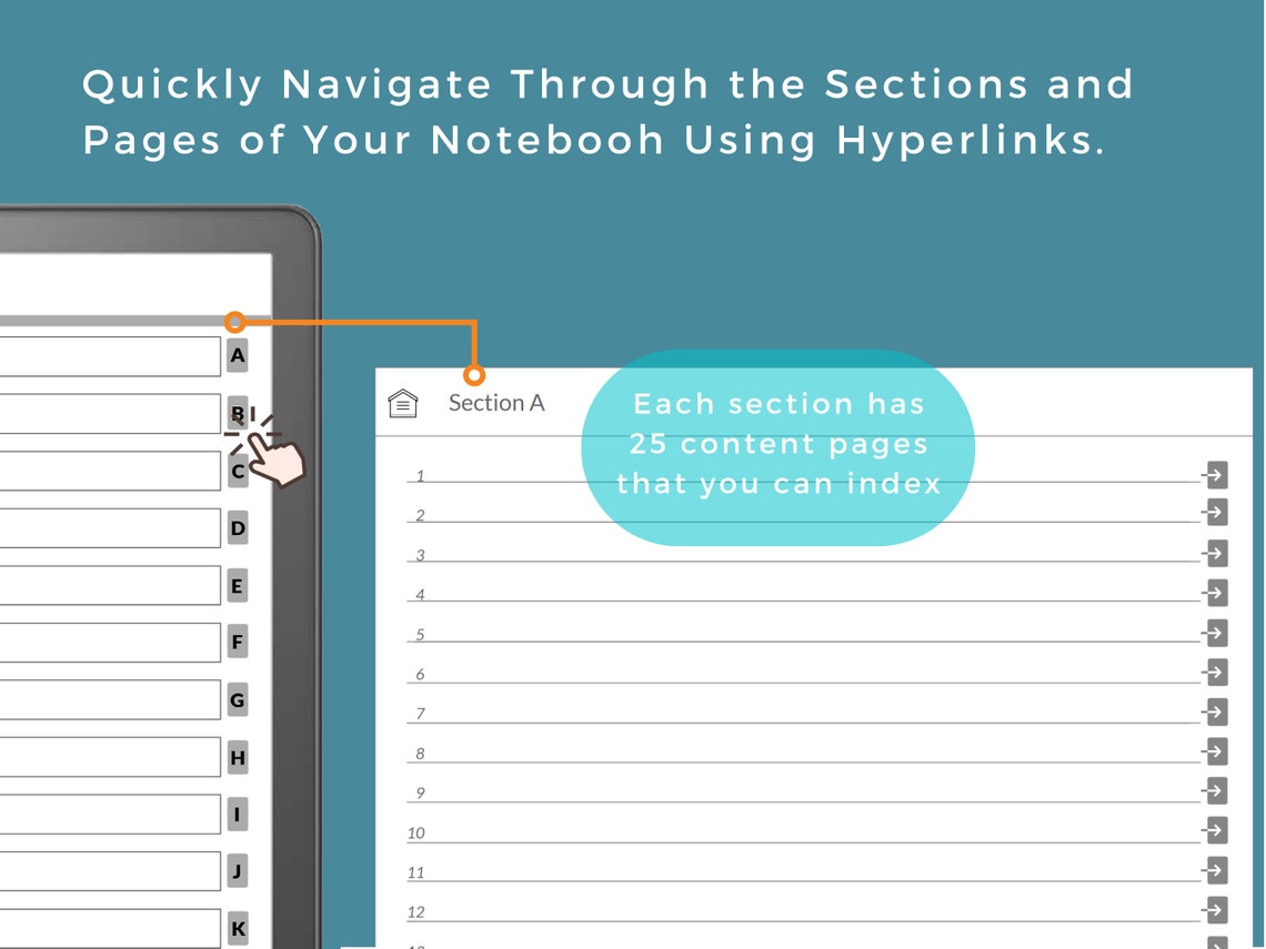 Digital Notebook for Kindle Scribe Kindle Scribe Notebook - Etsy