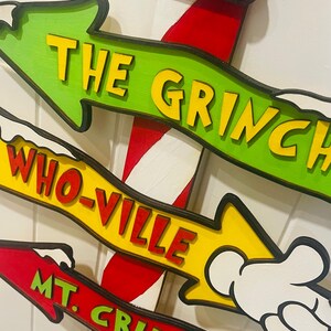 Grinch Christmas Lawn Decor SVG: Yard Sign, Wall Decor or Door Hanger ...