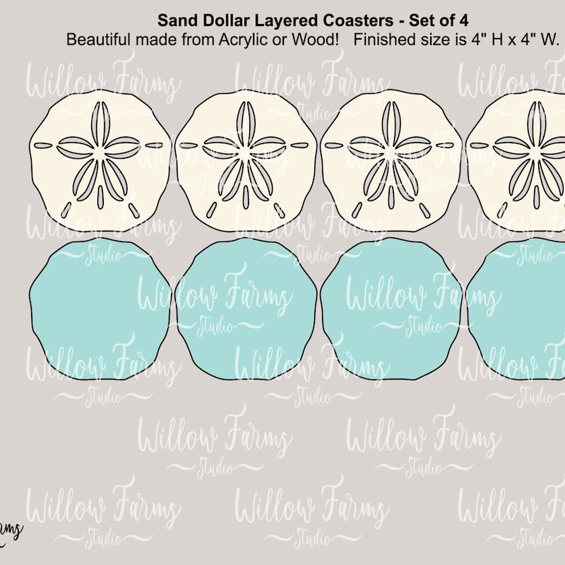 Sand Dollar Clip Art - Etsy