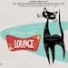 Atomic Cat Lounge Sign: Mid-century Modern Decor (SVG/PDF) - Etsy