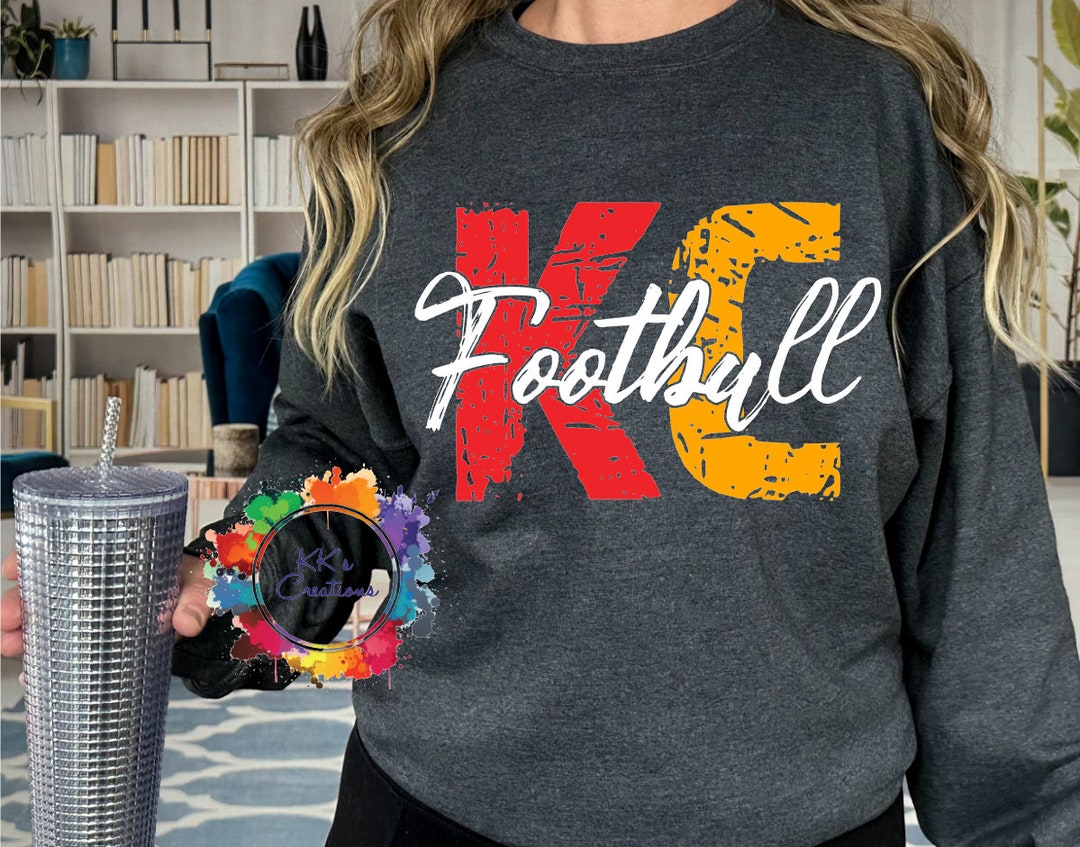 Kc-white/black Football-kansas City-png-digital-sublimation-dtf - Etsy